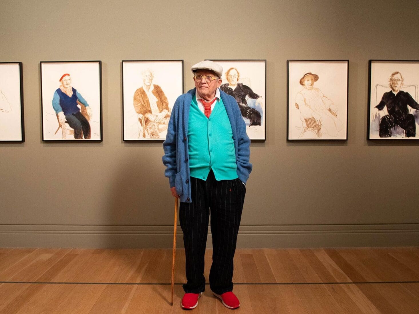Why David Hockney is a men's style icon – Luxury London