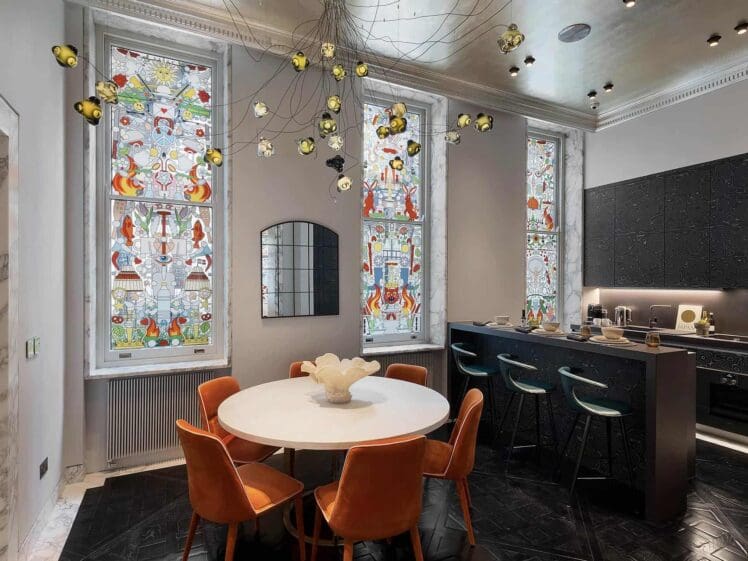 Christopher Lee's former Belgravia home listed for £25 million