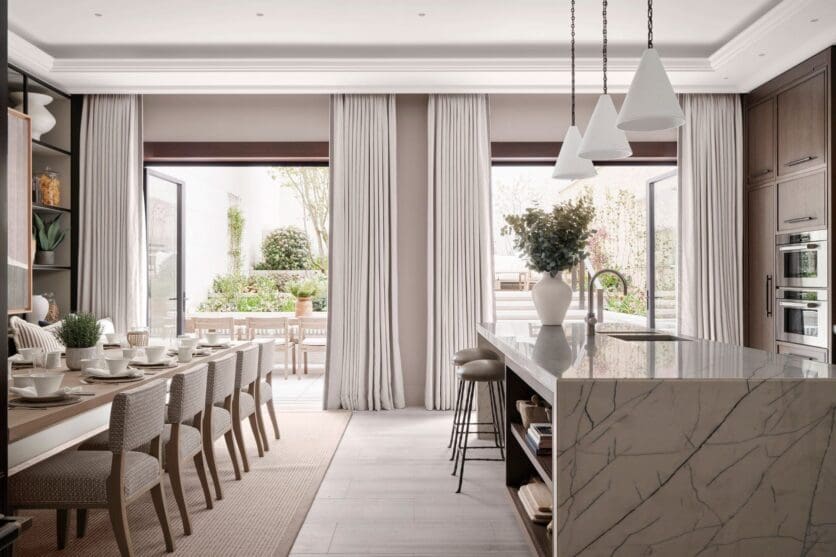 Chelsea Barracks unveils townhouse collection Mulberry Square