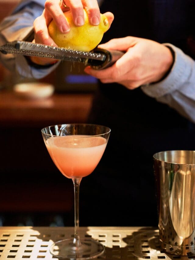Cocktail recipe: Peach Sidecar by Lita