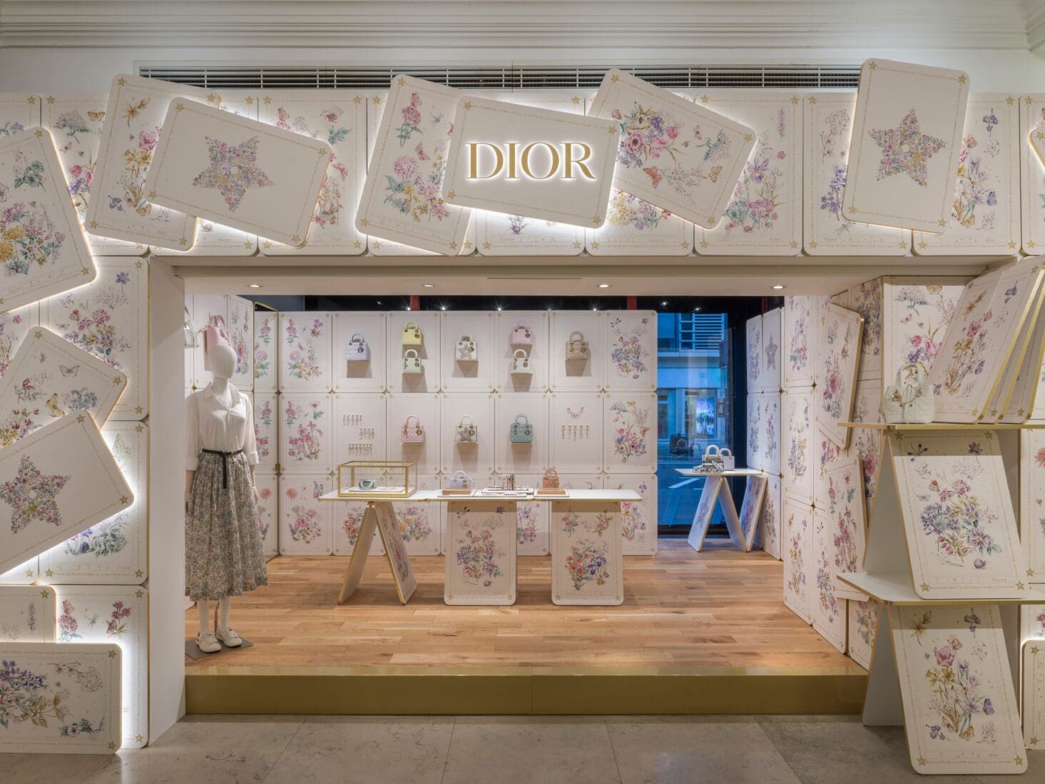 Dior launches new pop-up at Harrods to celebrate its Lucky collection
