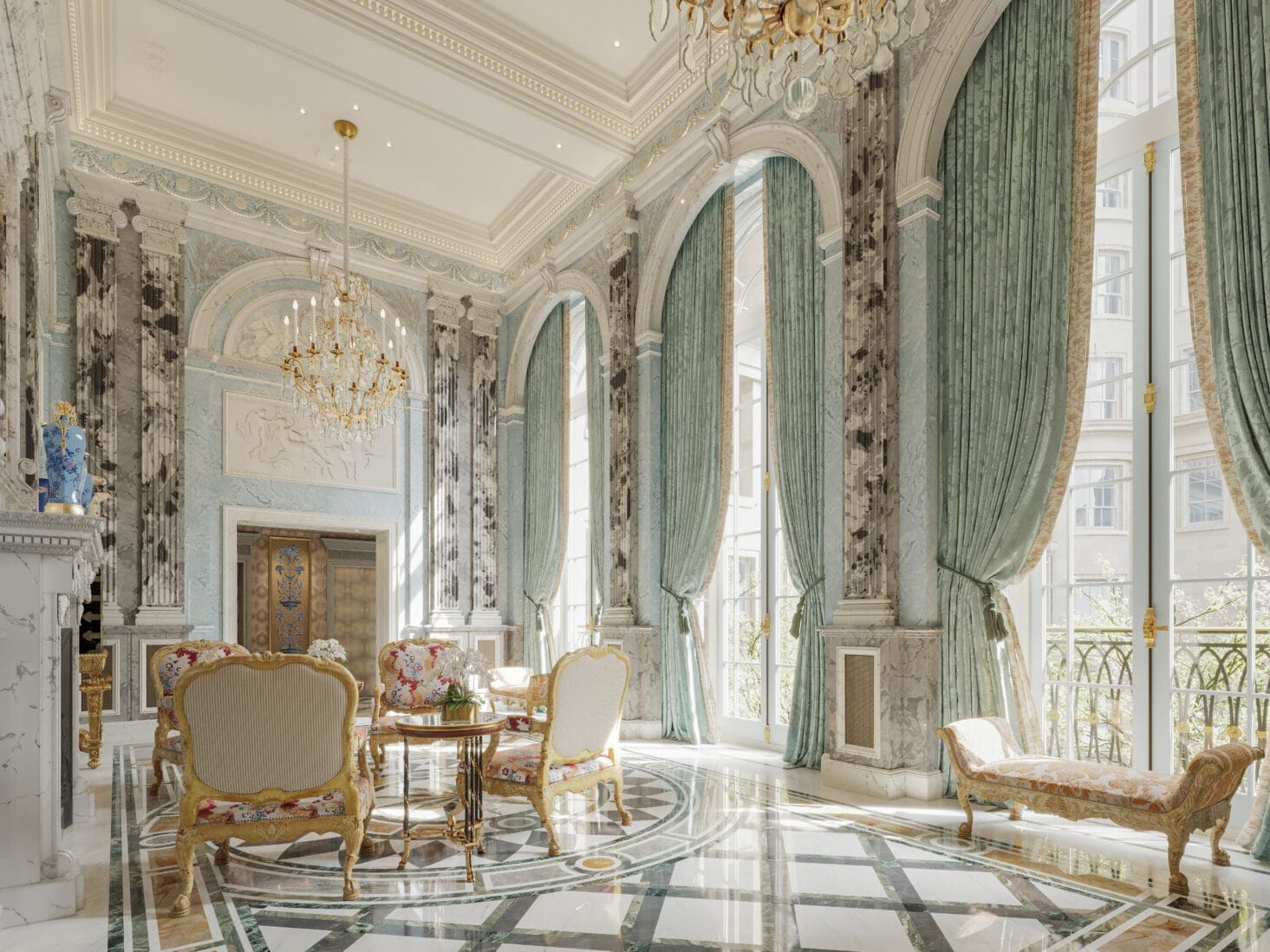 1 Mayfair reveals interiors and announces partnership with Dorchester ...